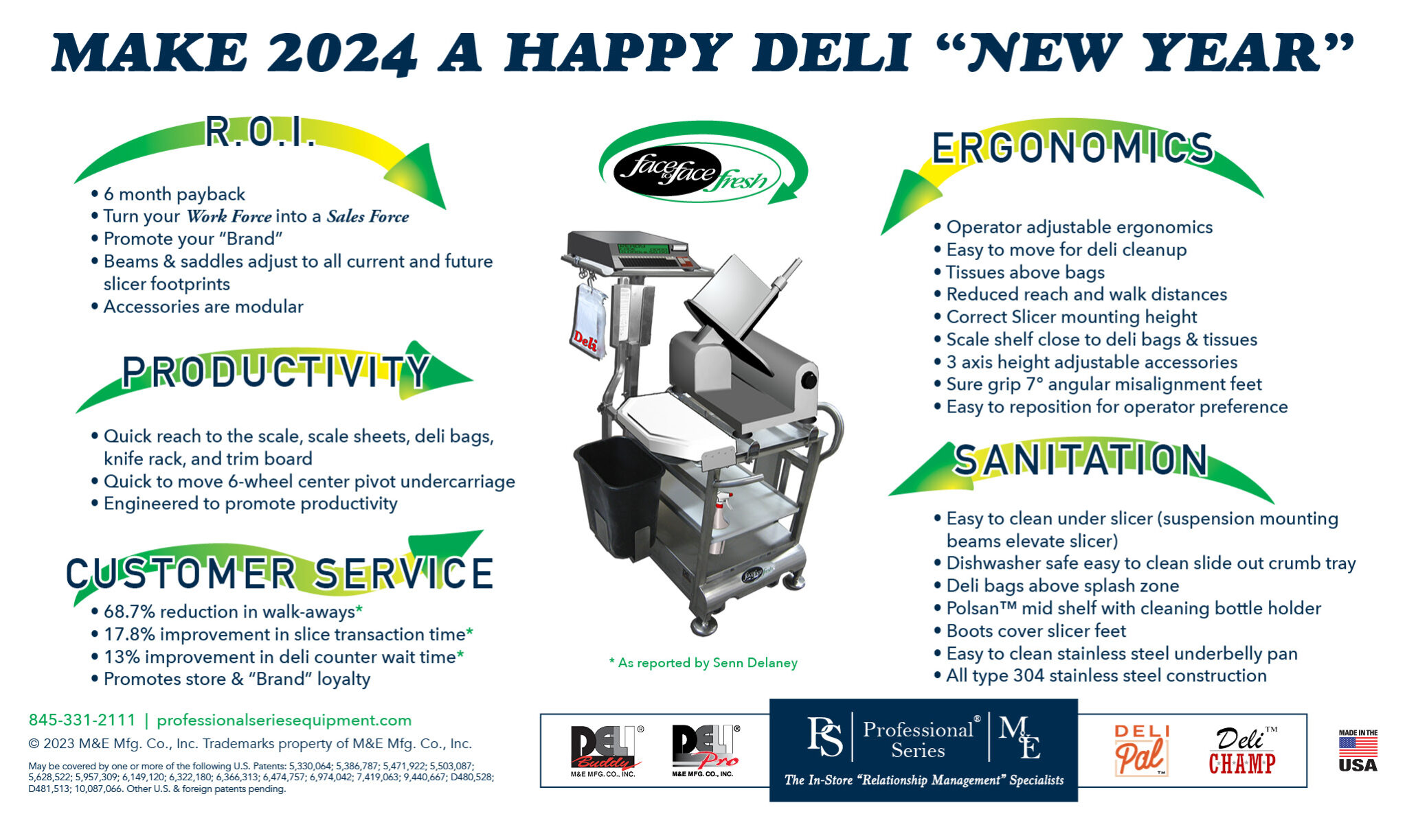 MAKE 2024 A HAPPY DELI NEW YEAR - M&E Manufacturing Company, Inc.